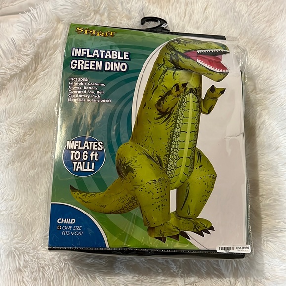 Spirit | Accessories | Spirit Inflatable Green Dino Kids Custom | Poshmark